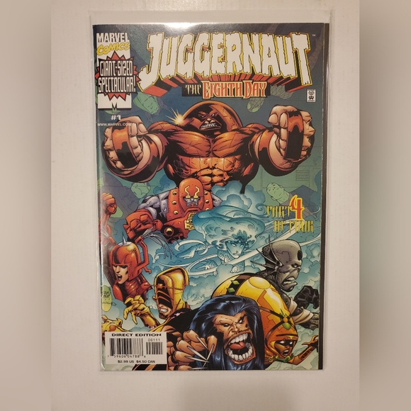 Toys | Juggernaut 1 The Eighth Day Giant Size Spectacular Marvel Comics 1999 Nm | Poshmark